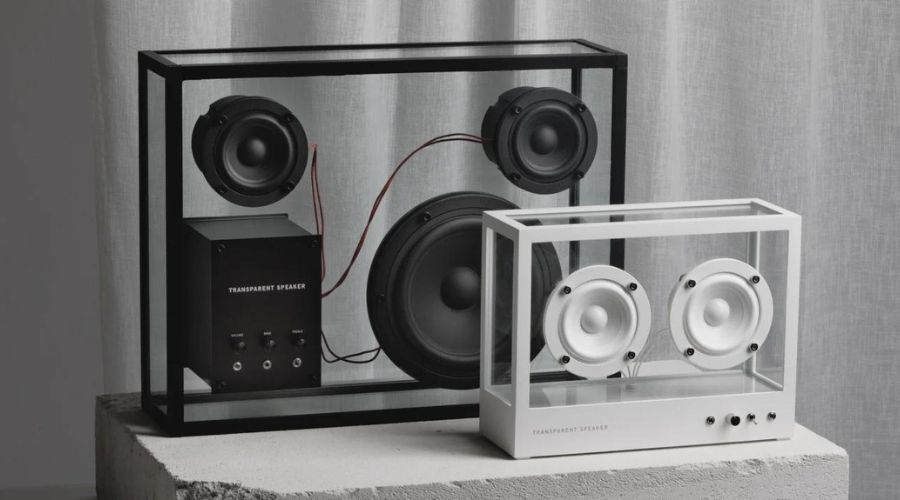 ลำโพง Transparent Bluetooth Speaker ลำโพงแก้วสวยเหนือกาลเวลา